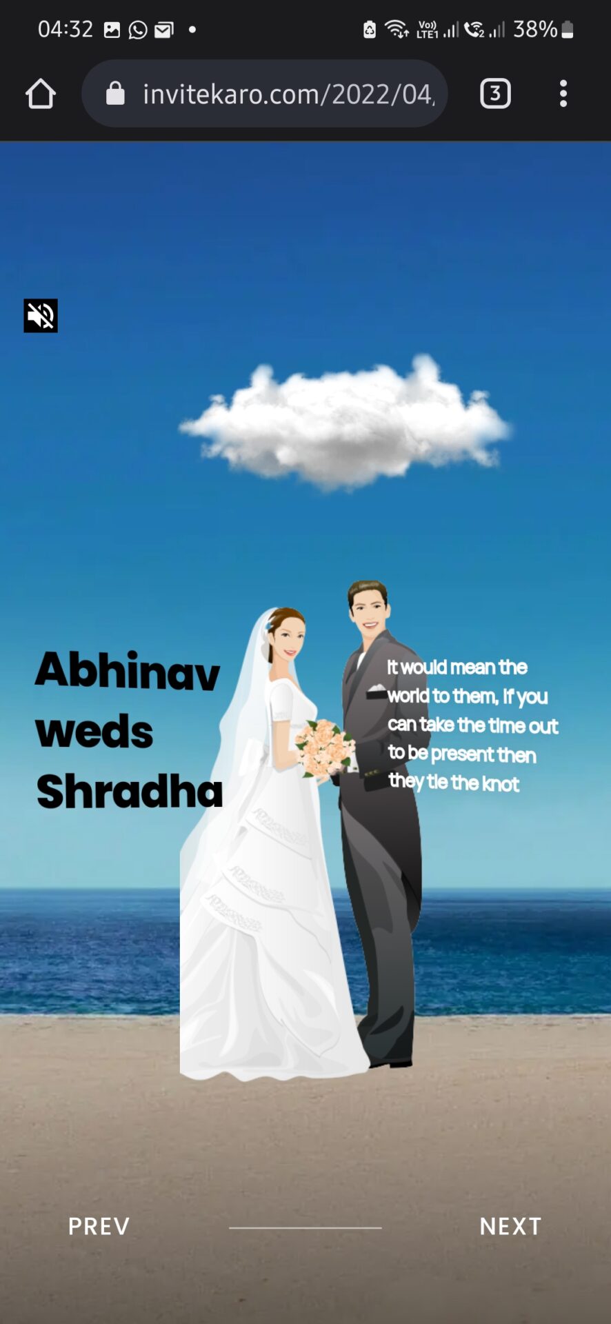 Amazing Interactive Personalized Wedding Invitations